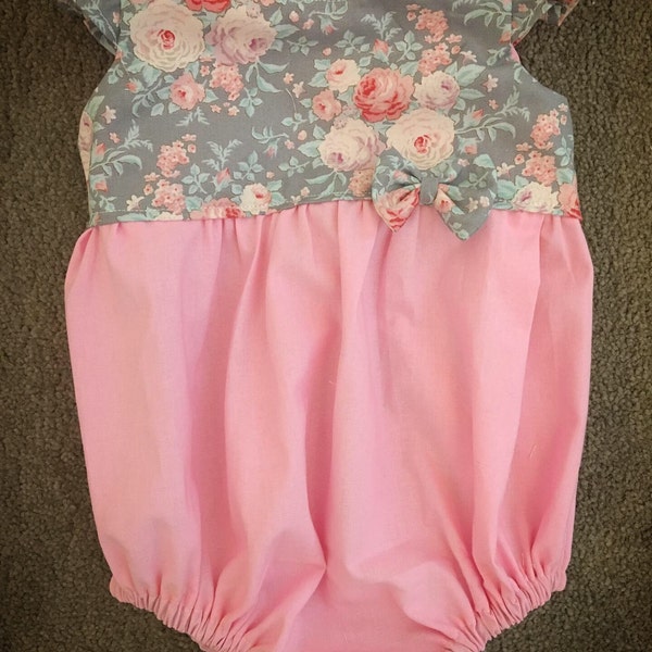 Baby Tea Party Dress PDF Sewing Pattern ~ Girls Playsuit and Romper ...