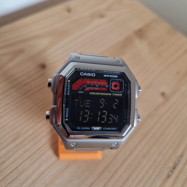 Tactical Sunset – Modified Watch Based on Original Casio AE-1200 ...