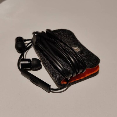 Felt Cable Tie Wrap, Dark Grey Cable Holder, Anthracite Cable Holder ...