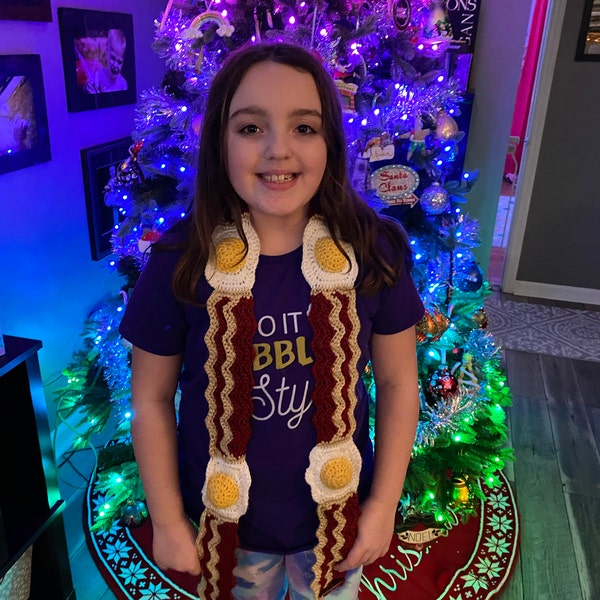 Crochet Taco Scarf [ready to Ship!] - Etsy