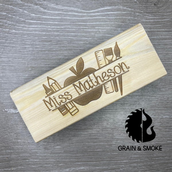 Teacher SVG, Teacher Split Monogram SVG, School Supplies SVG Back to ...