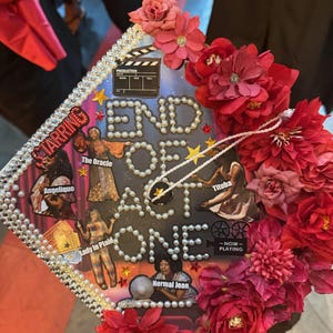 Graduation Cap Topper - Hello Grad - Etsy