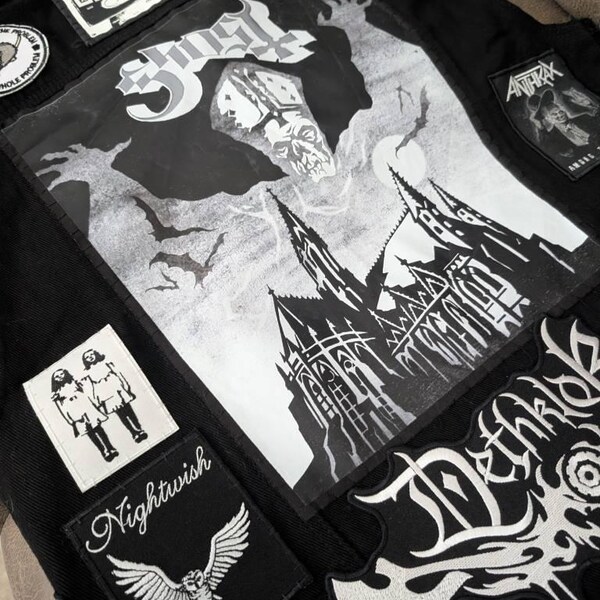 Imperial Dragon Art Back Patch for Jackets, Vests, and Flannel Shirts ...