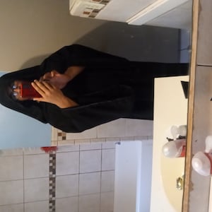 Black Tau Hooded Robe, Robe of a Neophyte, Robe of the Crone, Ritual ...