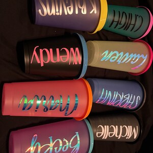 24oz Matte Personalized Cold Cups for the Guys - Etsy