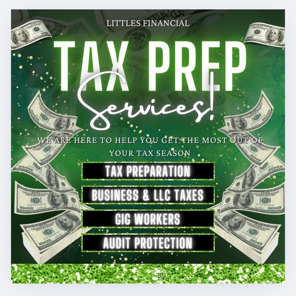 Tax Prep Bundle, Tax Prep Flyer, Tax Prep Instagram, Tax Flyer Template ...