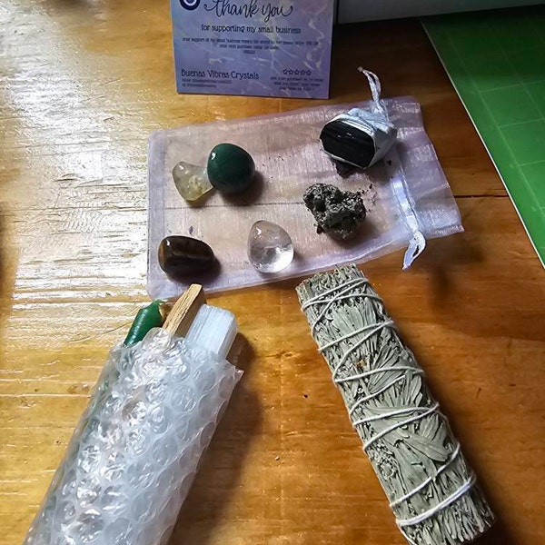 House Protection Cleansing Sage Kit, Smudging Sticks, Spiritual Gift ...