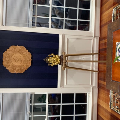 Lotus Flower, Plant Stand, Plant Stool, Plant Shelf, Side Table, Gift ...