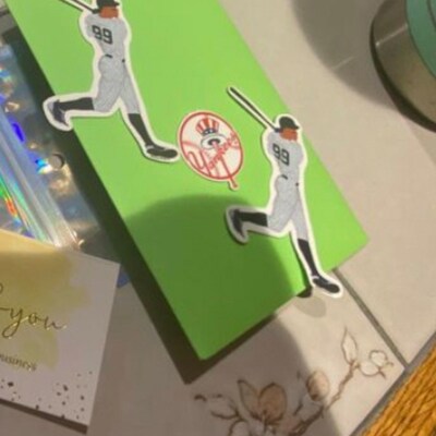 Aaron Judge New York Yankees Baseball Sticker - Etsy