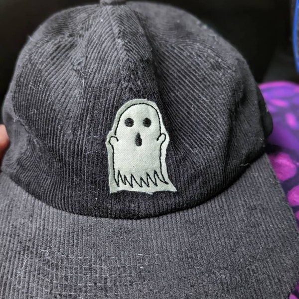 Limited Run Corduroy Cloth Ghost // Hand Cut Cap - Etsy