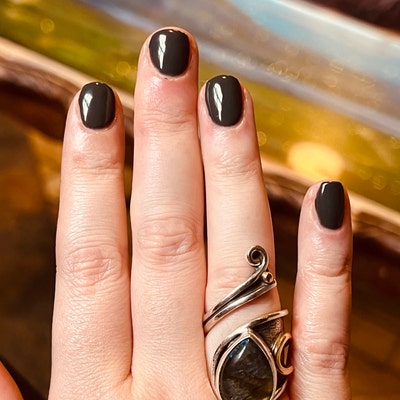 Ruby Wrap Leaf Ring Sterling Silver Genuine Red Ruby Ring - Etsy