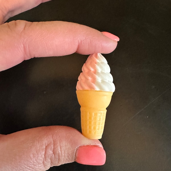 Fake Mini Ice Cream Cone| Pretend Cone | Ice Cream Cabochon - Etsy