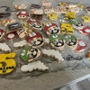 12 Graduation Floral Cookies, Prom Cookies, Senior Sugar Cookies, Class ...
