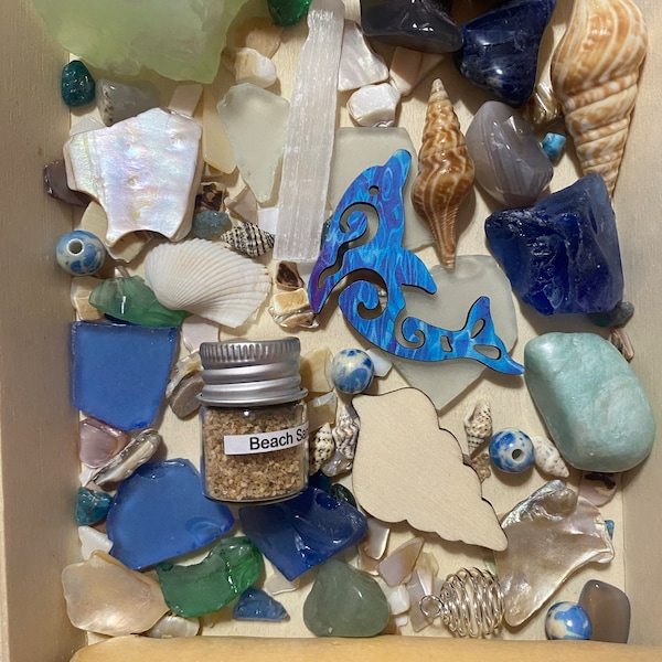 Sea Witch Confetti, Ocean Beach Themed Witch Trinkets & Crystals ...