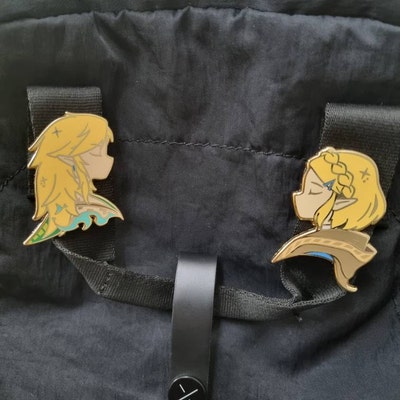 TOTK Link & Zelda Hard Enamel Pin Loz Pins Pin Collection - Etsy
