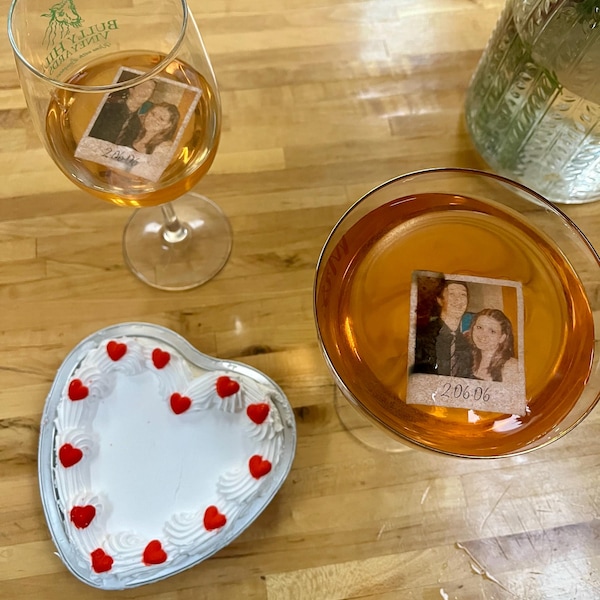 Edible Photo Drink Topper, Edible Image, Edible Photo, Wedding Toppers ...