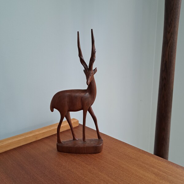 Bull Brown African Animal Beaded Wire Wildlife Figurine (small ...