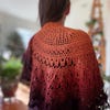 The Lady is A Vamp - Maroon and Black Yarn - Gradient Yarn - Burgundy ...