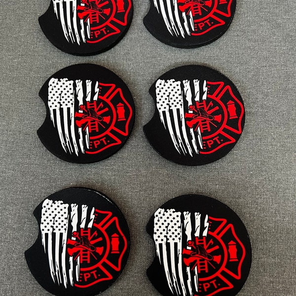 Police/firefighter Car Coaster Template Designs|set of 12 INSTANT ...