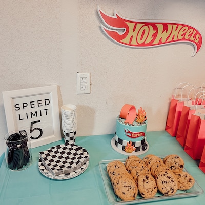 Pit Stop Table Sign, Refueling Station Sign, Editable Template, Fueling ...