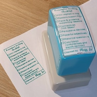 All-custom Checklist Stamps,teacher Stamps,personalized Checklist ...