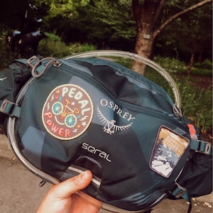 Pedal Power Bike Iron on Patch - Etsy