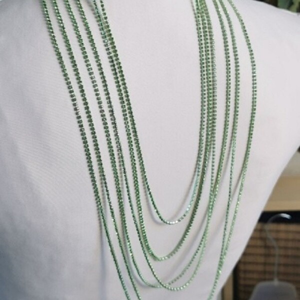 Colorful Ball Chain 1.5mm, Beaded Chain, Chain Necklace for Jewelry ...