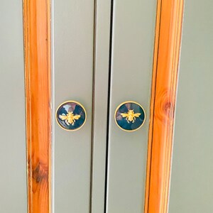 Cylinder Pullscircular Knobsround Drawer Pullsbrass Circle - Etsy