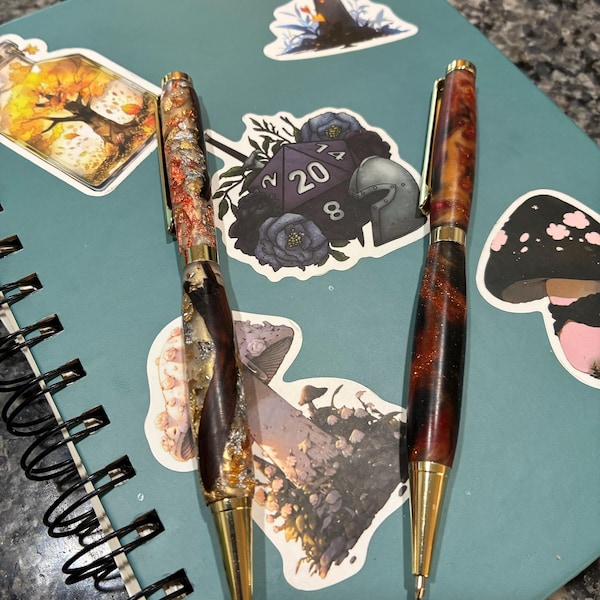 Weinrebe & Alumilite (Gold, Silber, Blattkupfer) Wertlose Holz Hybrid ...