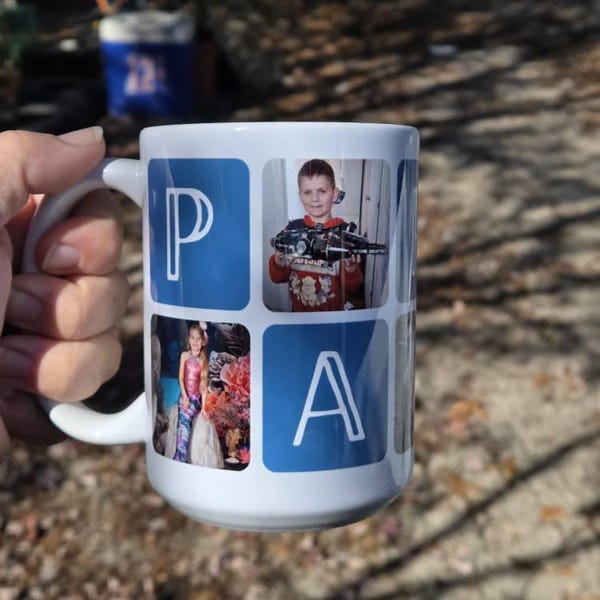 Personalised Grandad Mug Custom Grandpa Photo Mug for Grandad Birthday ...