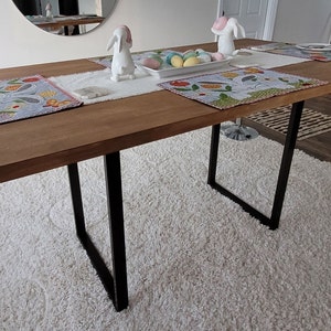 C Channel Tabletop Support Bracing 1 Tall Tabletop - Etsy