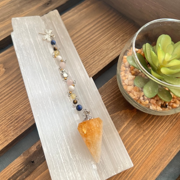 Pocket Pendulum - Dowsing , Crystal , Divination Tool , Spiritual Tool ...