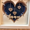 3D This is Us Family Heart Shadow Box With Custom Names, Family Tree ...