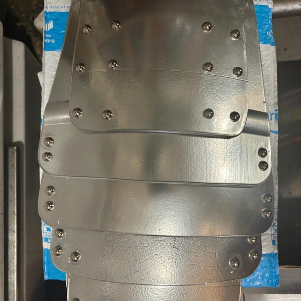 Dark Victory Kidney Belt Armor Protects Abdomen for SCA, WMA, LARP ...