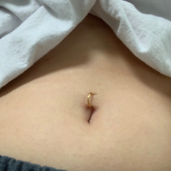 Belly Button Ring Clicker - Belly Ring - Belly Piercing - Body Jewelry ...