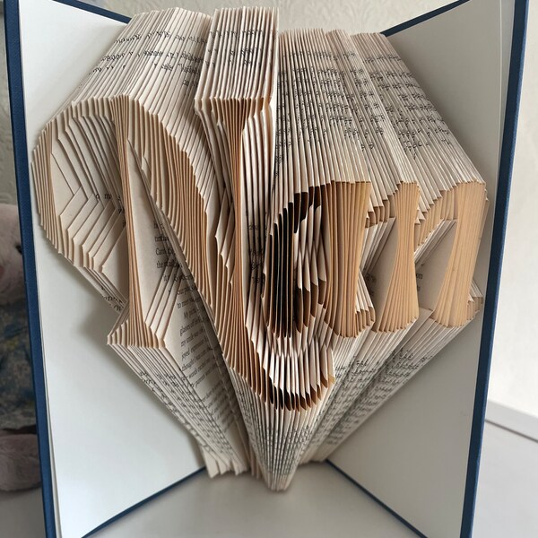 Book Folding Pattern for a LOTUS FLOWER - Etsy
