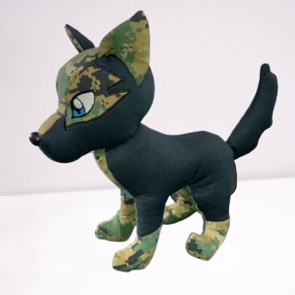 Wolf Plushie Sewing Pattern Digital PDF - Etsy