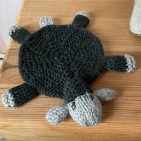 Sheep Coaster Knitting Pattern PDF Easy Knit Beginners Farm Animal Mug ...