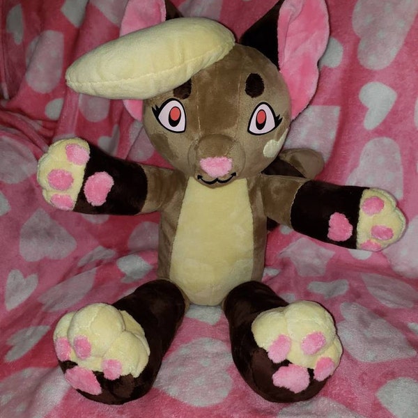 Plush Sewing Pattern PDF Furry Anthro Floppy 20in Plushie - DIY Ebook ...