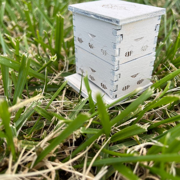 DIY Mini Beehive, Beekeeper, Honey Bee, DIY Beehive, Tiered Tray ...