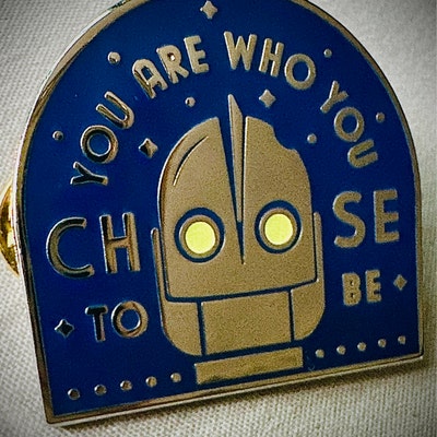 Psycho Enamel Pin - Etsy