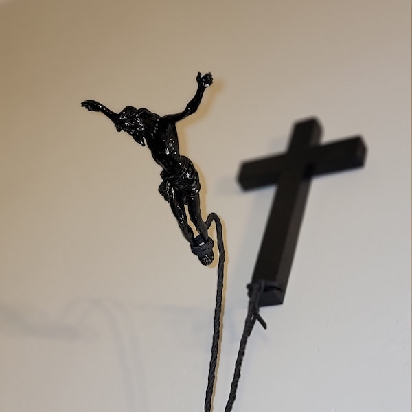 Bunjesus SINISTER Edition - Bungee Jumping Jesus - Etsy
