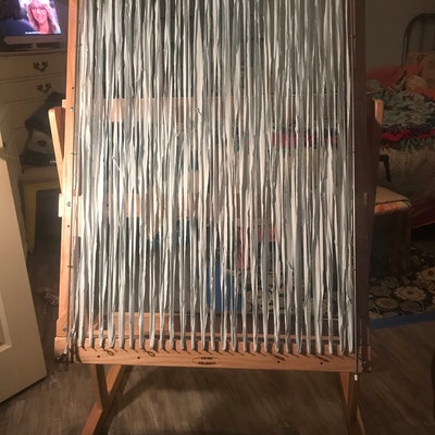 Adjustable Rug Twining Loom for Rugs, Runners, Hot Pads, Place Mats and ...