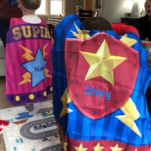 Personalized Capes / Kid's Dress up Cape / Pretend Play / Party Favor ...