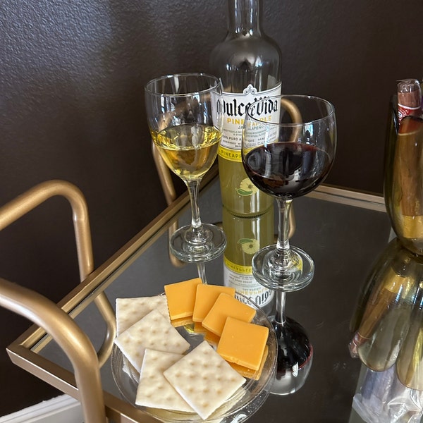 Chardonnay Wine in a Glass Fake Drink Photo Prop - Etsy