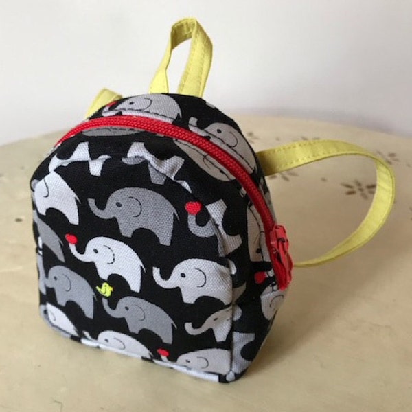 Doll Backpack, Mini Backpack Pattern, Digital Download, Backpack ...
