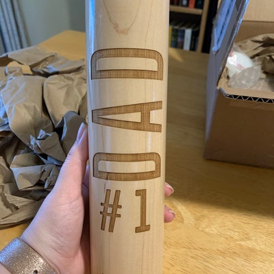 Dad Baseball Bat Mug - Etsy