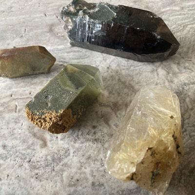 Natural Beryl Aqua Var Morganite Crystal Specimen Combine Quartz, Well ...