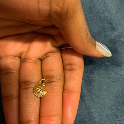 14K Solid Gold Fish Necklace, 14K Gold Fish Pendant, Fish Necklace ...