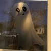 Cute White Ghosts Window Sticker Pack, Ghost Window Stickers, Halloween ...
